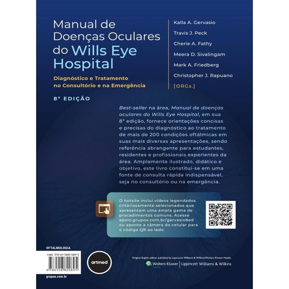 MANUAL DE DOENÇAS OCULARES DO WILLS EYE HOSPITAL - martinsfontespaulista