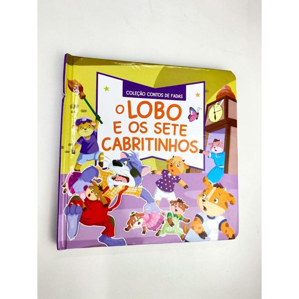 COLEÇÃO CONTOS DE FADAS - O LOBO E OS 7 CABRITINHOS - martinsfontespaulista