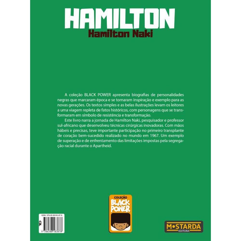 HAMILTON - HAMILTON NAKI - martinsfontespaulista