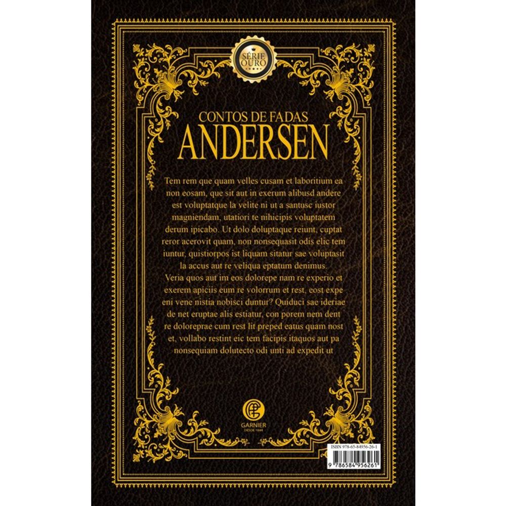 CONTOS DE FADAS ANDERSEN - EDIÇÃO DE LUXO ALMOFADADA ...