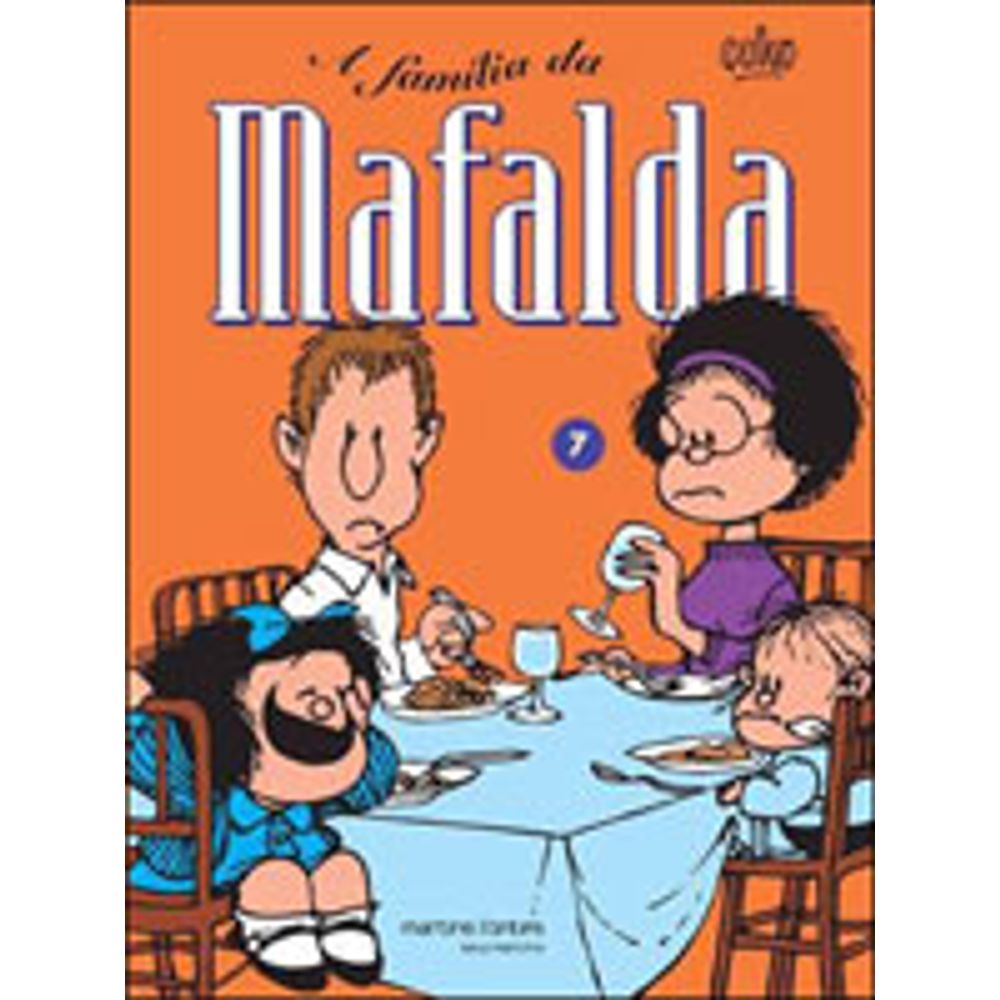 MAFALDA - A FAMÍLIA DA MAFALDA - VOL. 7 - martinsfontespaulista