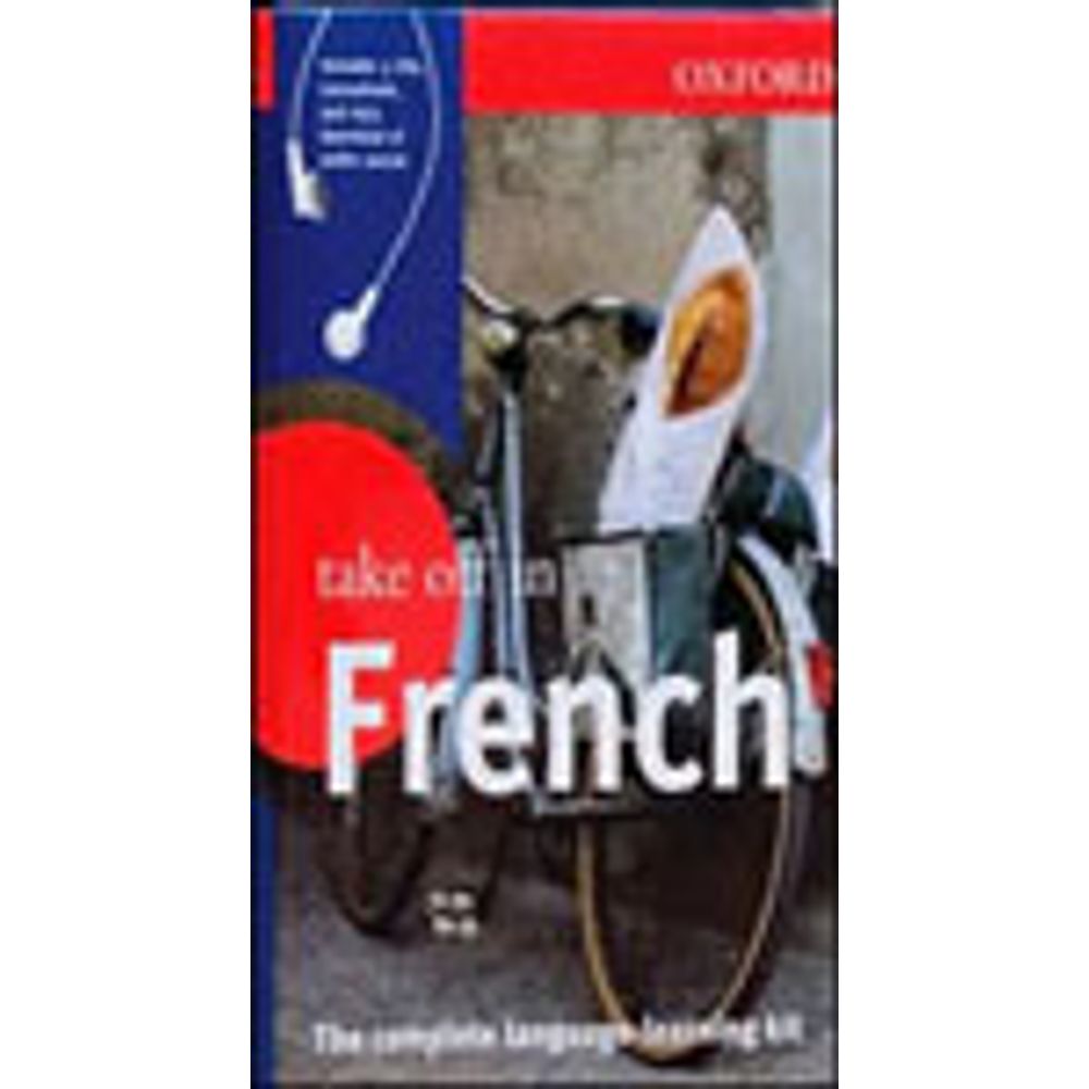 TAKE OFF IN FRENCH - BOOK AND 5 CDS - martinsfontespaulista